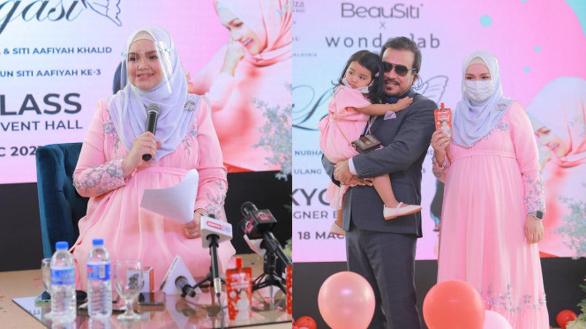 6 Momen Siti Nurhaliza Rayakan Ultah Anak yang Ke-3 Tahun, Berlangsung Meriah - Hot Liputan6.com