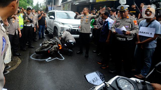 Terekam CCTV, Begini Detik-Detik Hasya Mahasiswa UI Tewas Kecelakaan