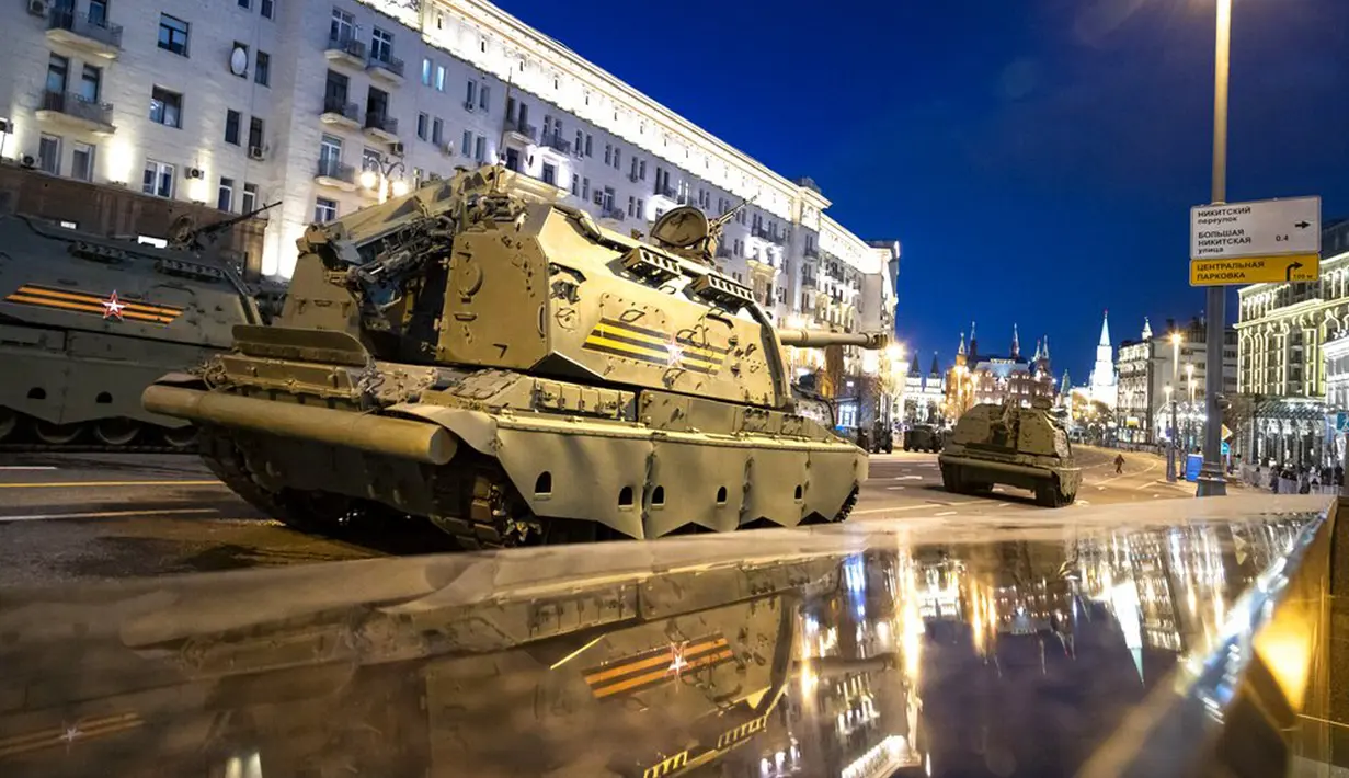 FOTO: Persiapan Jelang Parade Militer Hari Kemenangan Rusia - Foto ...