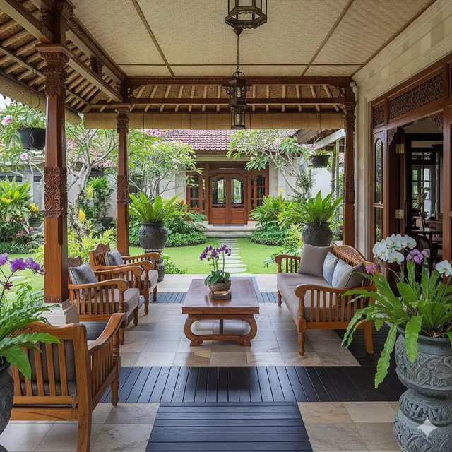 15 Model Teras Depan Rumah yang Bikin Tampilan Elegan, Aesthetic dan ...