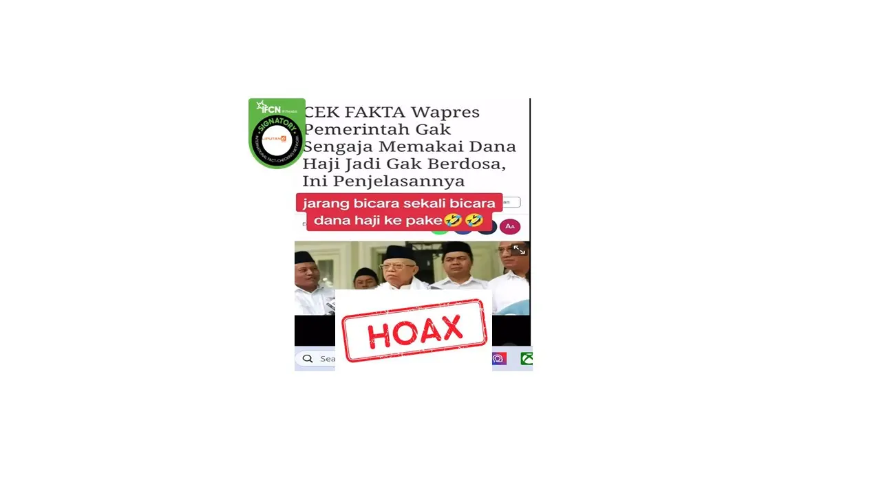 Ragam Hoaks yang Dikaitkan dengan Ibadah Haji, Simak Faktanya - Cek Fakta Liputan6.com