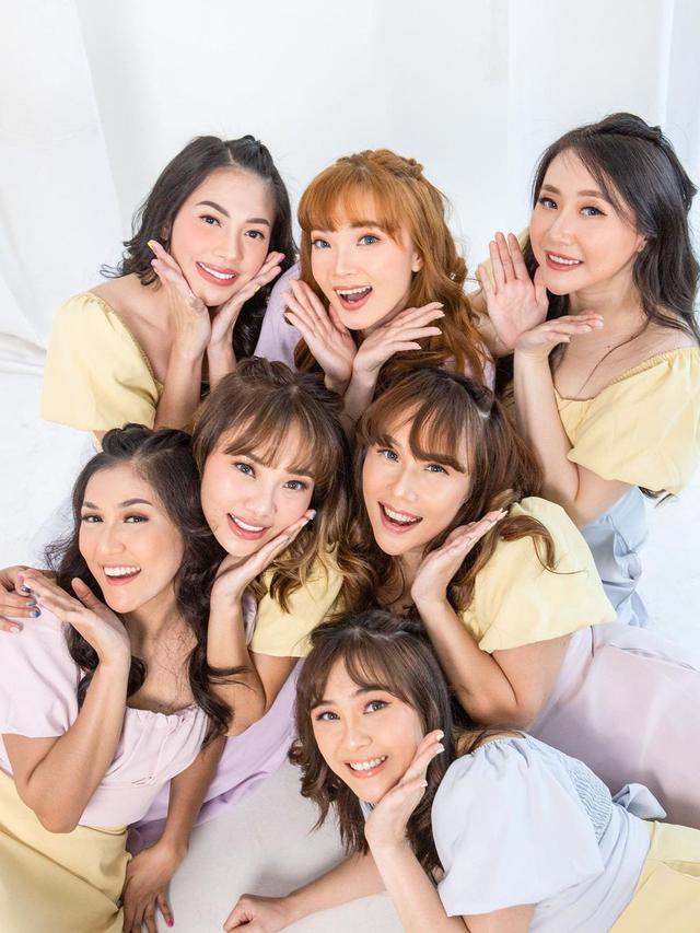 6 Potret Member Cherrybelle Rayakan Anniversary, Kompak Banget - Hot ...