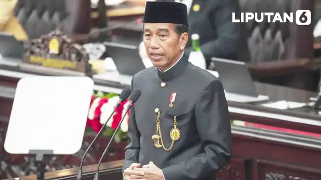 Infografis Poin Penting Pidato Kenegaraan Terakhir Jokowi di Sidang Tahunan MPR dan Postur RAPBN ...