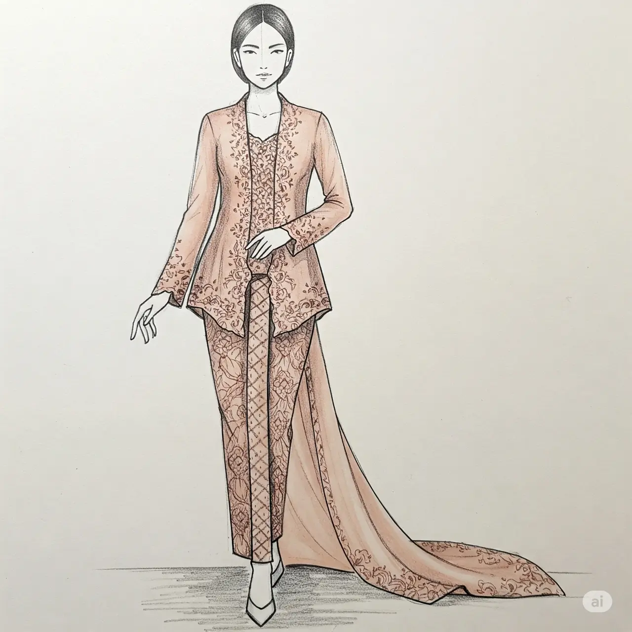 8 Inspirasi Model Kebaya Kutu Baru Modern yang Sedang Tren di 2025 ...