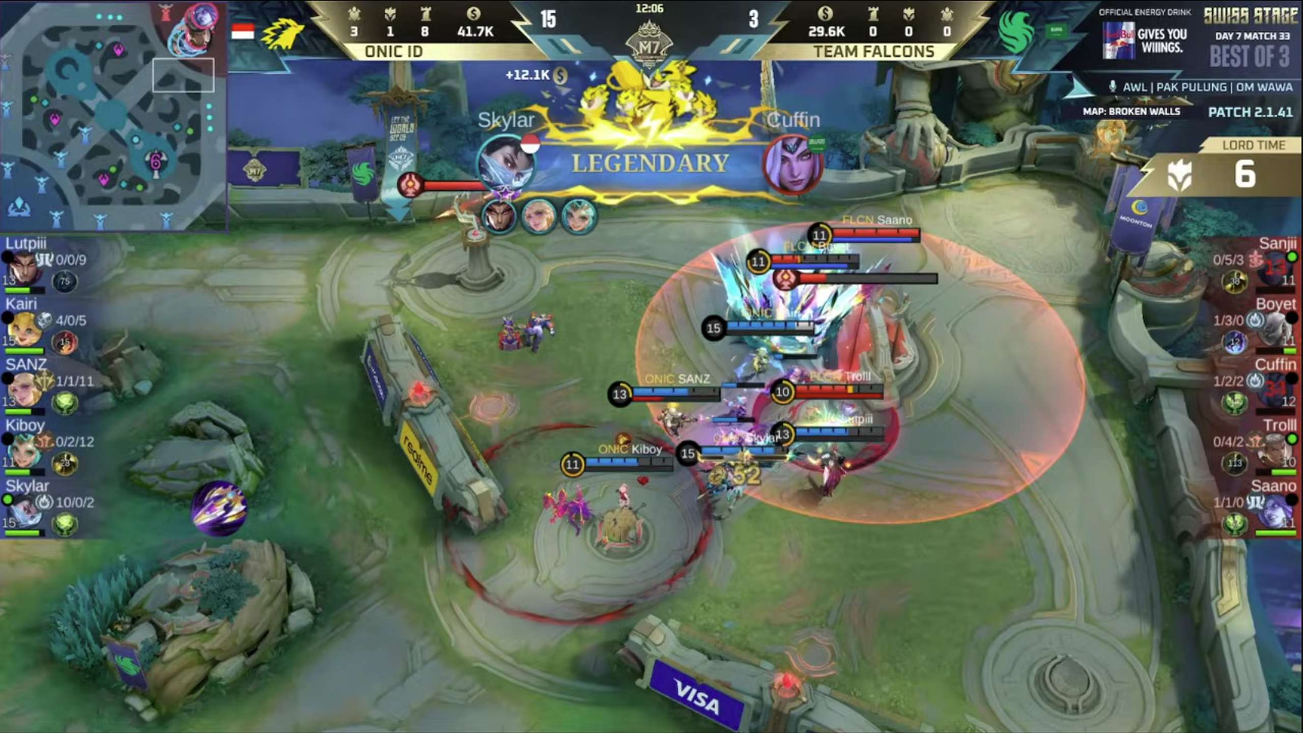 Onic Lolos ke Knockout Stage M7, Team Falcons Tersingkir Usai Duel ...