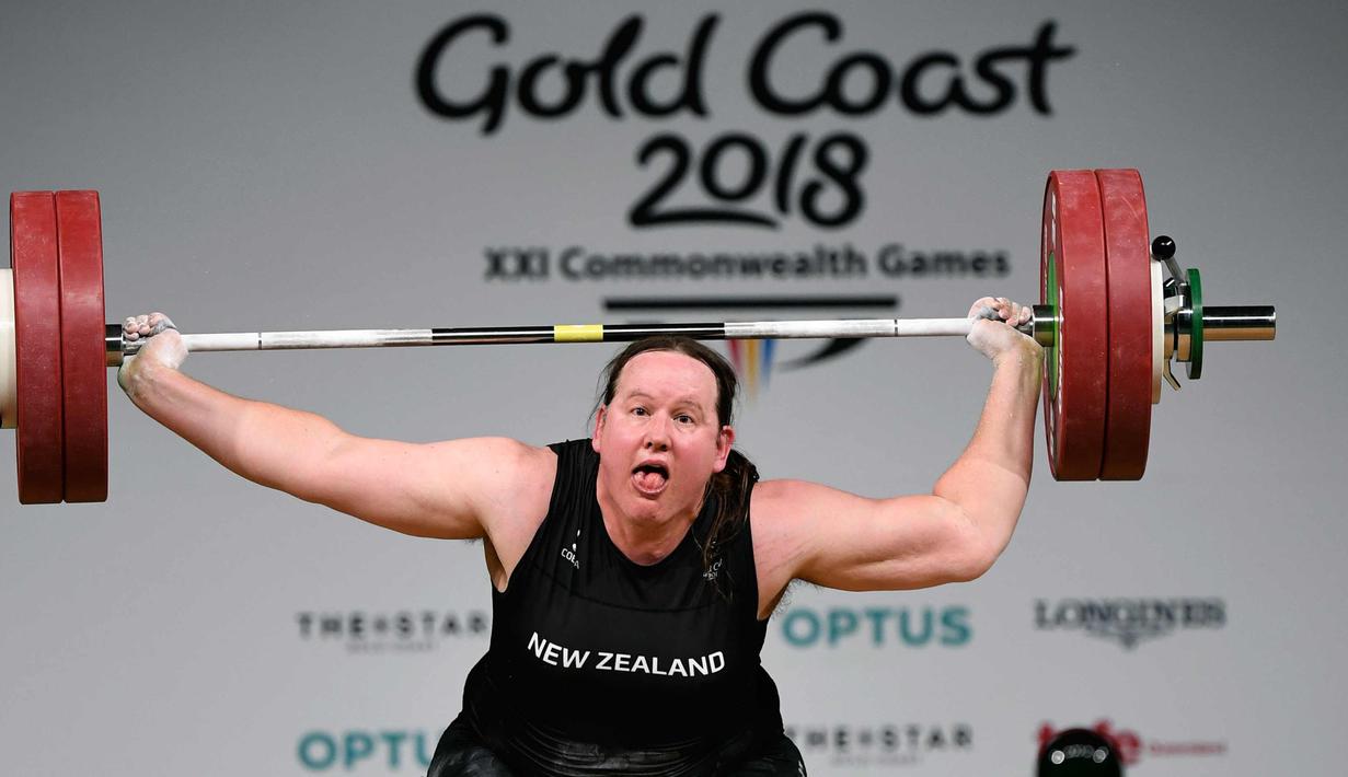 FOTO: Ekspresi Para Atlet Angkat Besi Wanita di Commonwealth Games 2018 ...