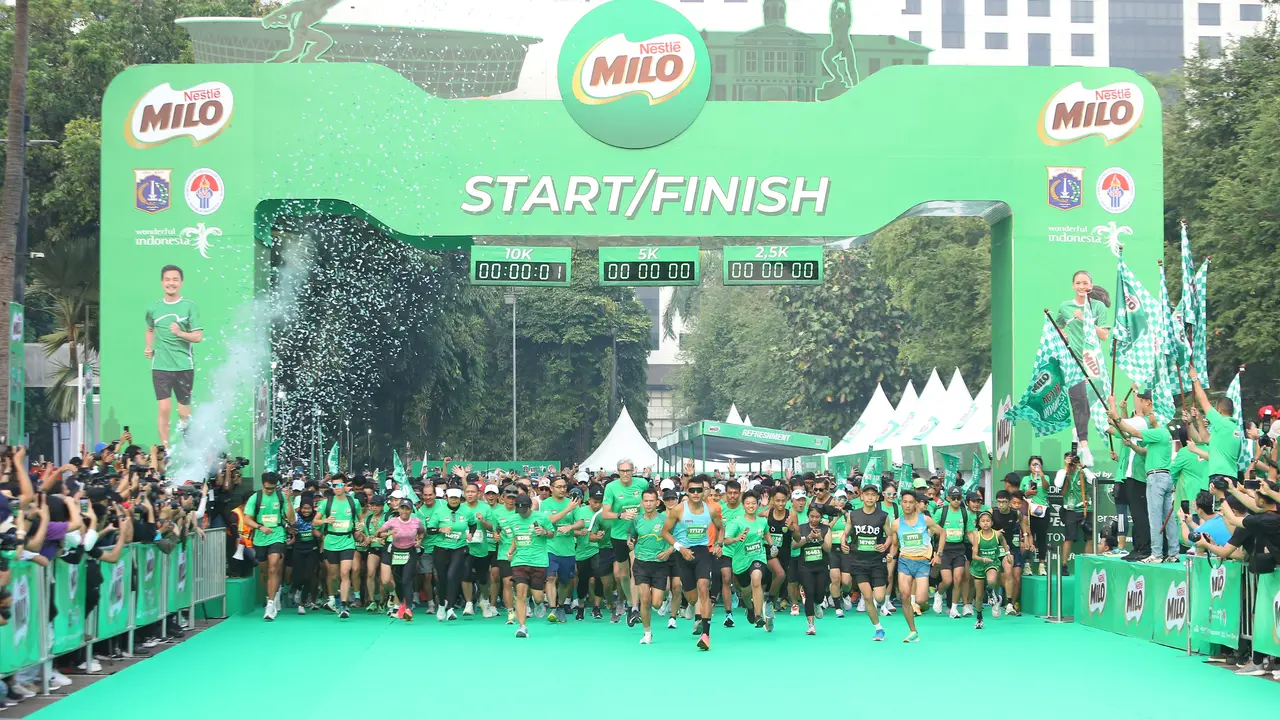 Total 13 Ribu Peserta Meriahkan Ajang MILO ACTIV Indonesia Race 2023 Jakarta Series - Bola ...