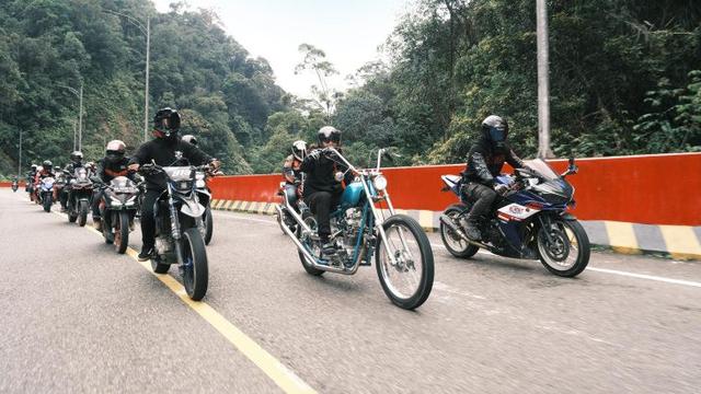Bold Riders Akhiri Ride Xperience 2021 di Kota Padang - Otomotif ...