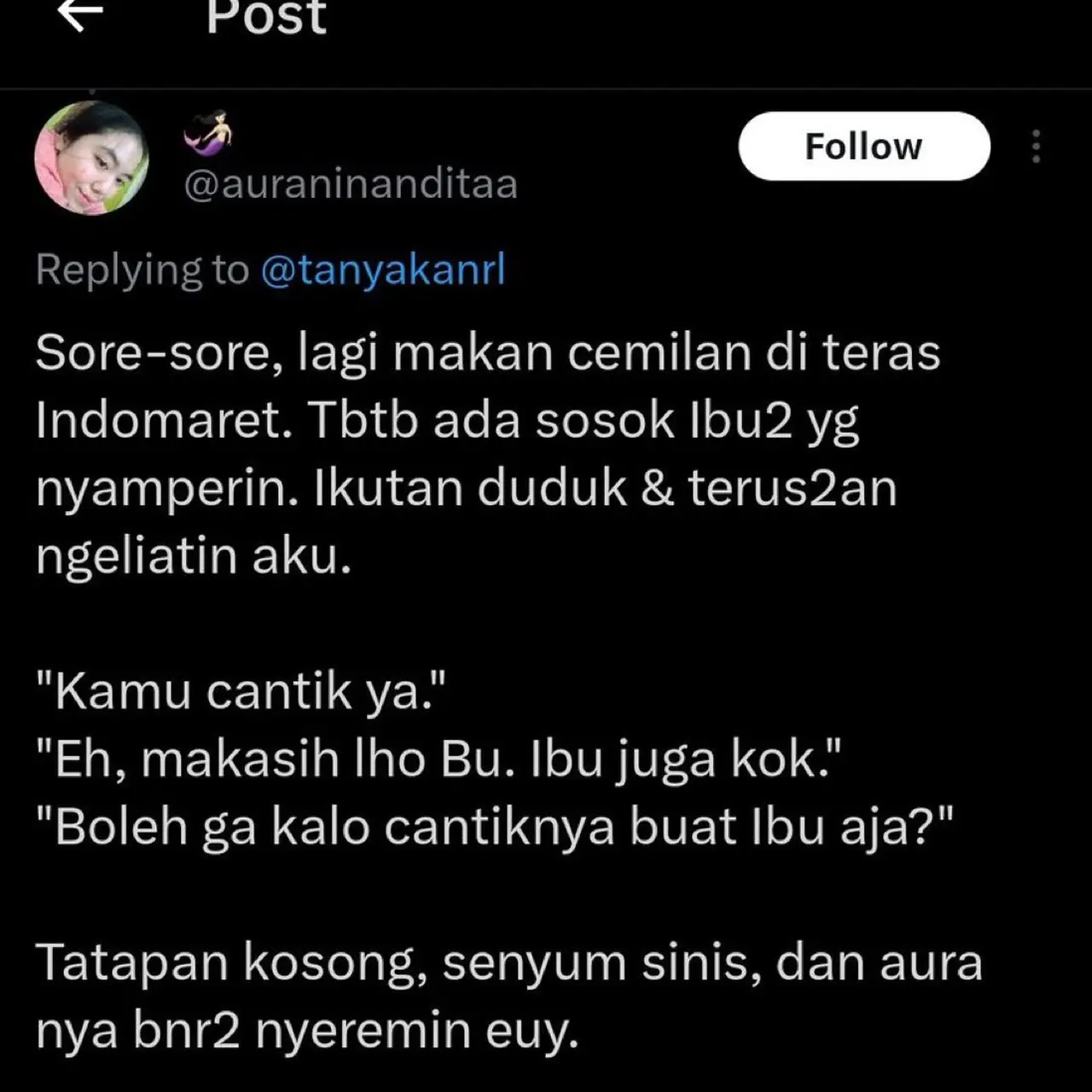 6 Cerita Pengalaman Horor Netizen Ini Seketika Bikin Ikut Merinding - Hot Liputan6.com