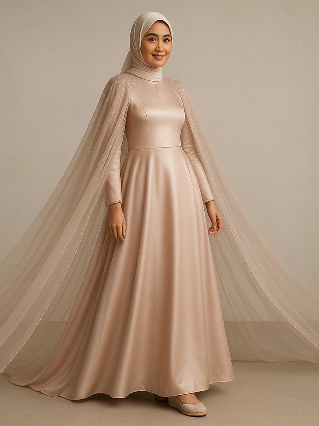 8 Model Gamis untuk Pesta Pernikahan Terbaru 2025, Lengkap dengan ...
