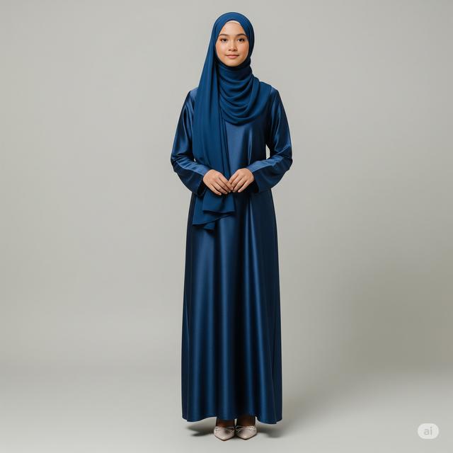 9 Model Gamis Simple Tapi Mewah untuk Remaja: Tampil Anggun dan ...