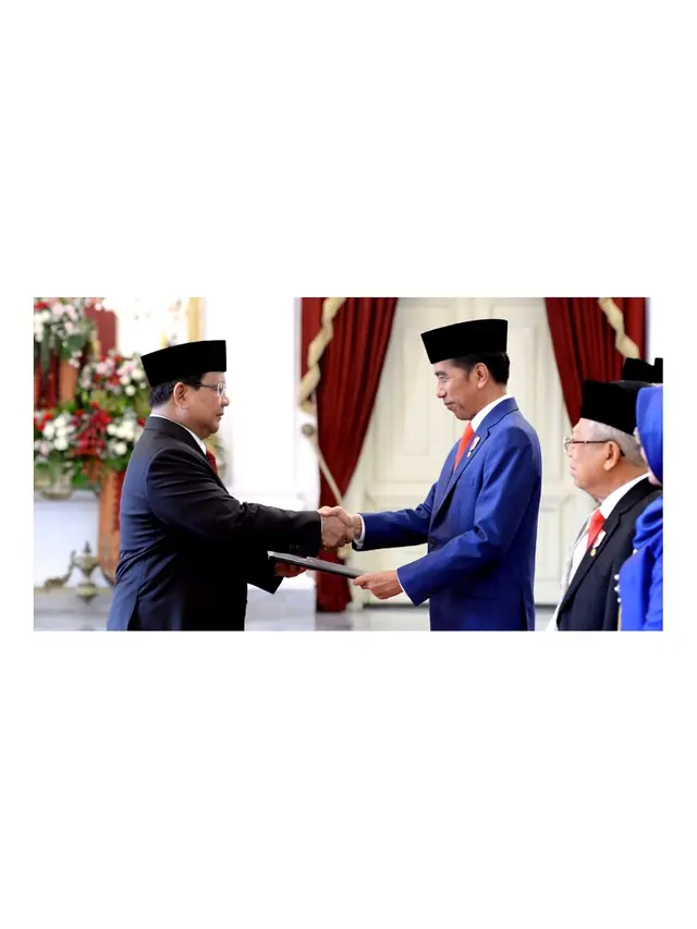 6 Potret Prabowo dan Presiden Indonesia Terdahulu, dari Era Soeharto, Megawati Hingga Jokowi ...