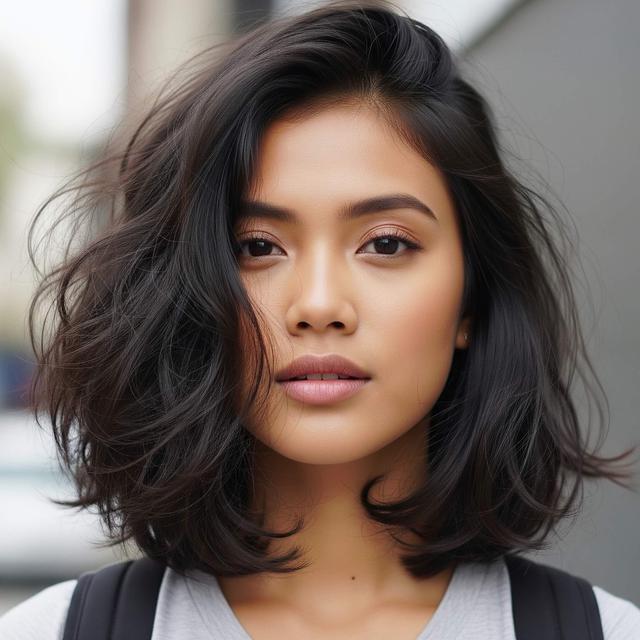 12 Model Rambut Pendek Bob Sebahu Minim Styling, Sat Set dan Anti ribet
