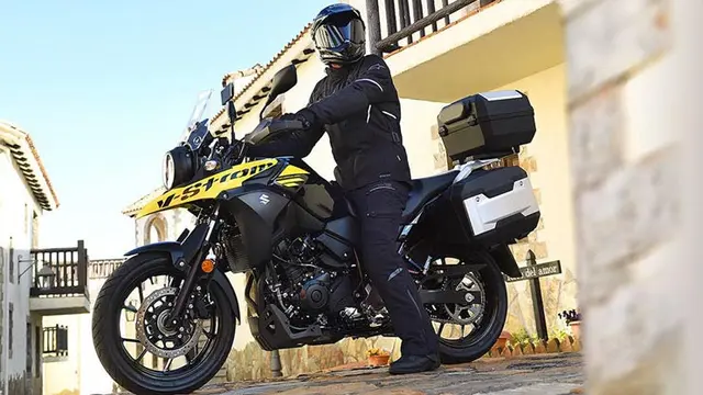 Mengadang Honda CB150X, Suzuki Hadirkan V-Strom 150 - Otomotif Liputan6.com