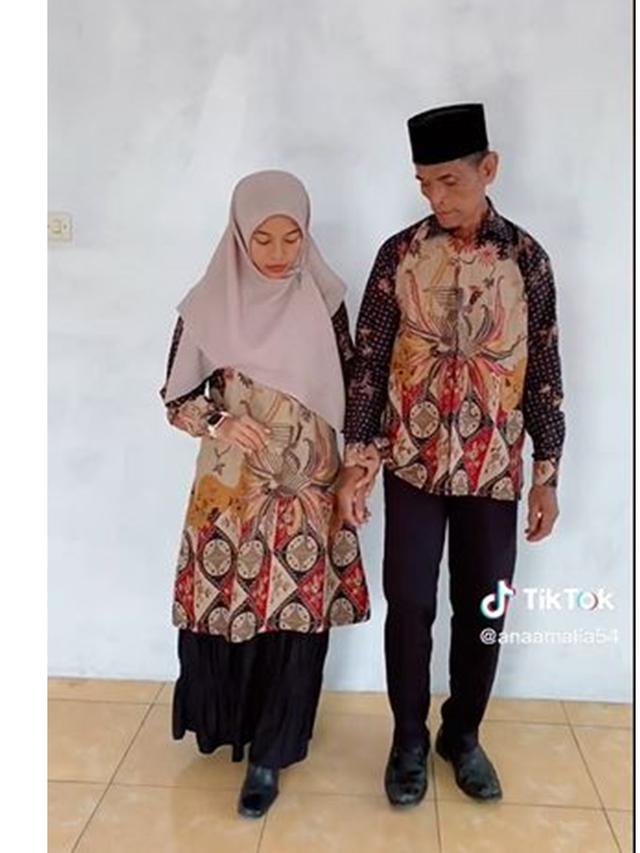 6 Potret Mesra Pasangan Viral Beda Usia 36 Tahun, Netizen Kira Bapaknya ...