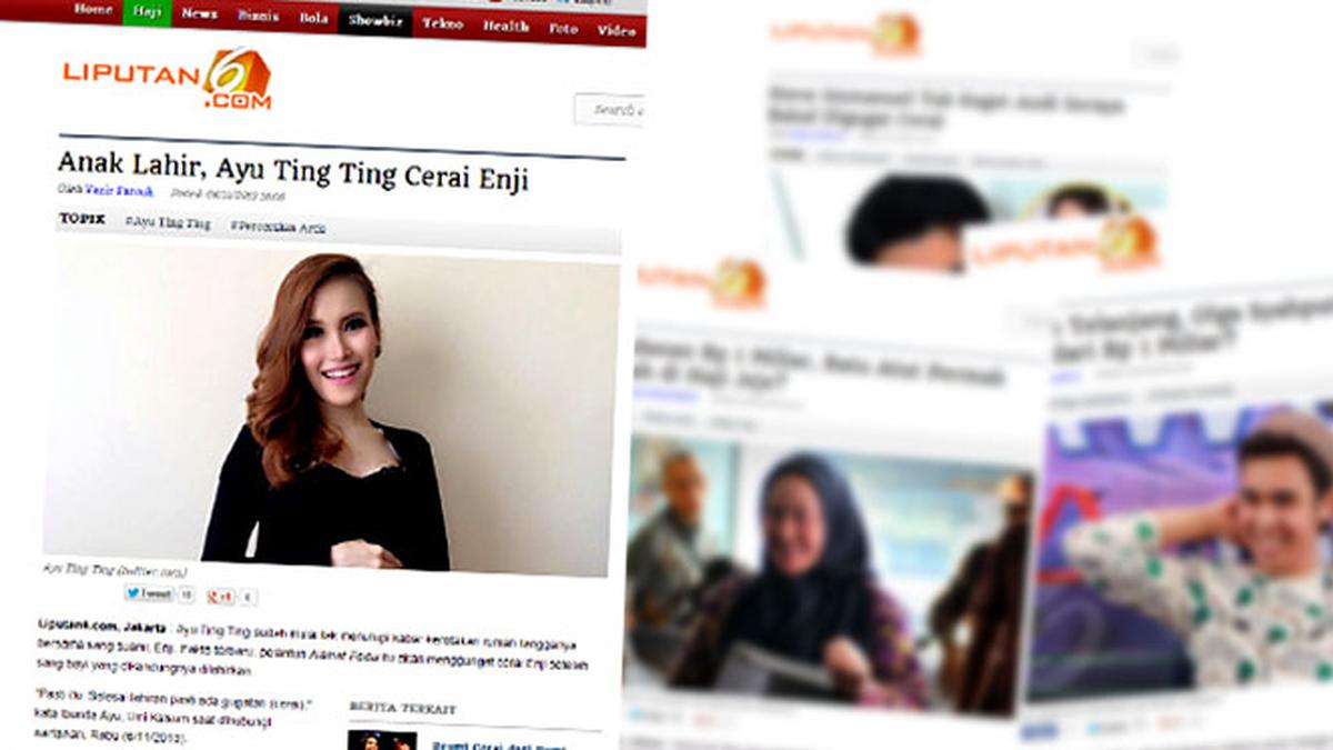 Ayu Ting Ting Siap Cerai, Olga Telanjang Dibayar Rp 1 Miliar?