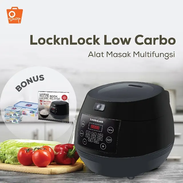 Mengenal Fitur dan Kelebihan Lock N Lock Rice Cooker Low Carbo ...