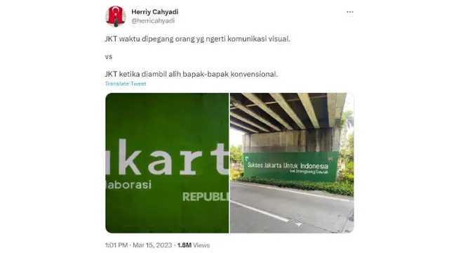 Makna dari Logo +Jakarta Karya Anies Baswedan yang Diganti Heru Budi ...