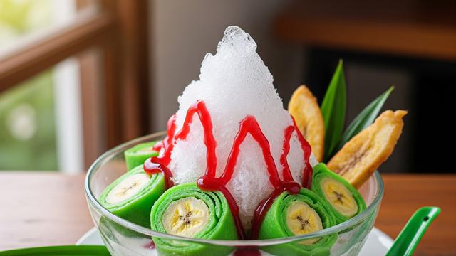 6 Resep Es Pisang Ijo Ala Restoran Sulawesi, Cita Rasa Manis dan Kenyal
