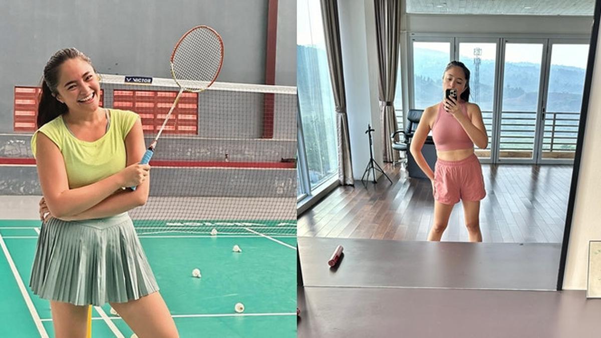 7 Potret Marshanda yang Kini Hobi Main Badminton, Disebut Makin Fresh