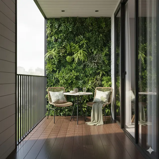 9 Balkon Rumah Mungil di Lahan Sempit yang Tetap Fungsional, Bikin ...