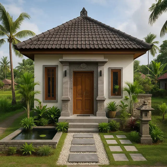 9 Model Rumah Sederhana Tapi Indah Di Desa Dengan Gaya Modern Elegan