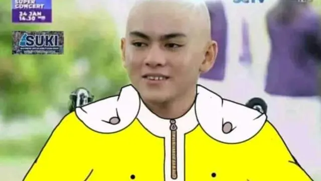 7 Editan Foto Rey Bong dengan Kepala Botak oleh Netizen Ini Kocak - Hot ...