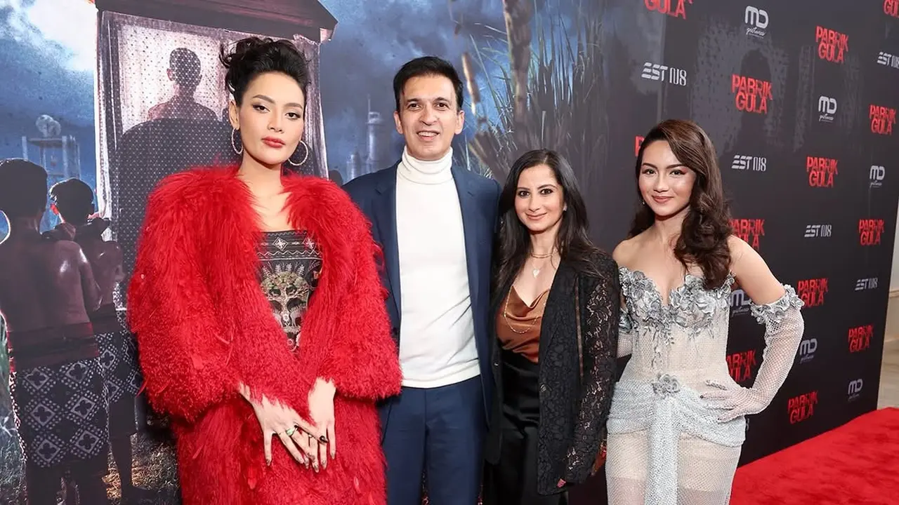 Potret Manoj Punjabi di Gala Premiere Film Pabrik Gula Los Angeles ...