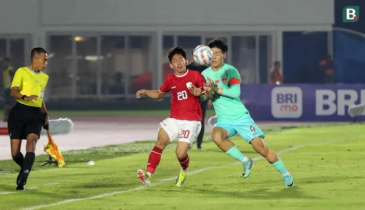 Foto: Gol Penalti Figo Bawa Timnas Indonesia U-20 Imbangi China di Laga ...
