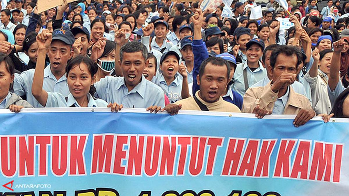 Upah Buruh di Kawasan Industri Cakung Masih di Bawah Minimum