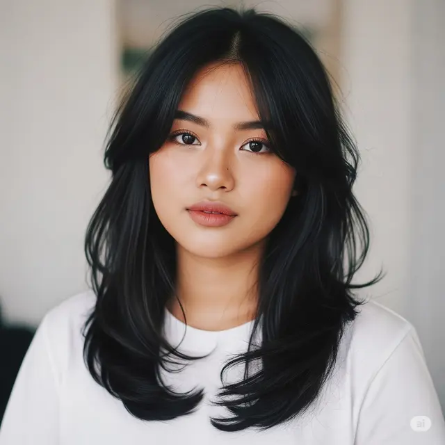 15 Rekomendasi Model Rambut Segi Panjang untuk Wajah Bulat, Tampil ...
