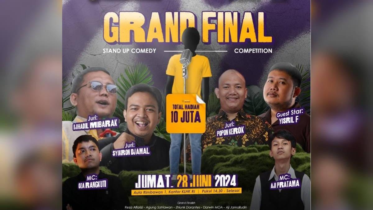 Muhammadiyah Gandeng KLHK Gelar Lomba Stand Up Comedy Lingkungan Hidup ...