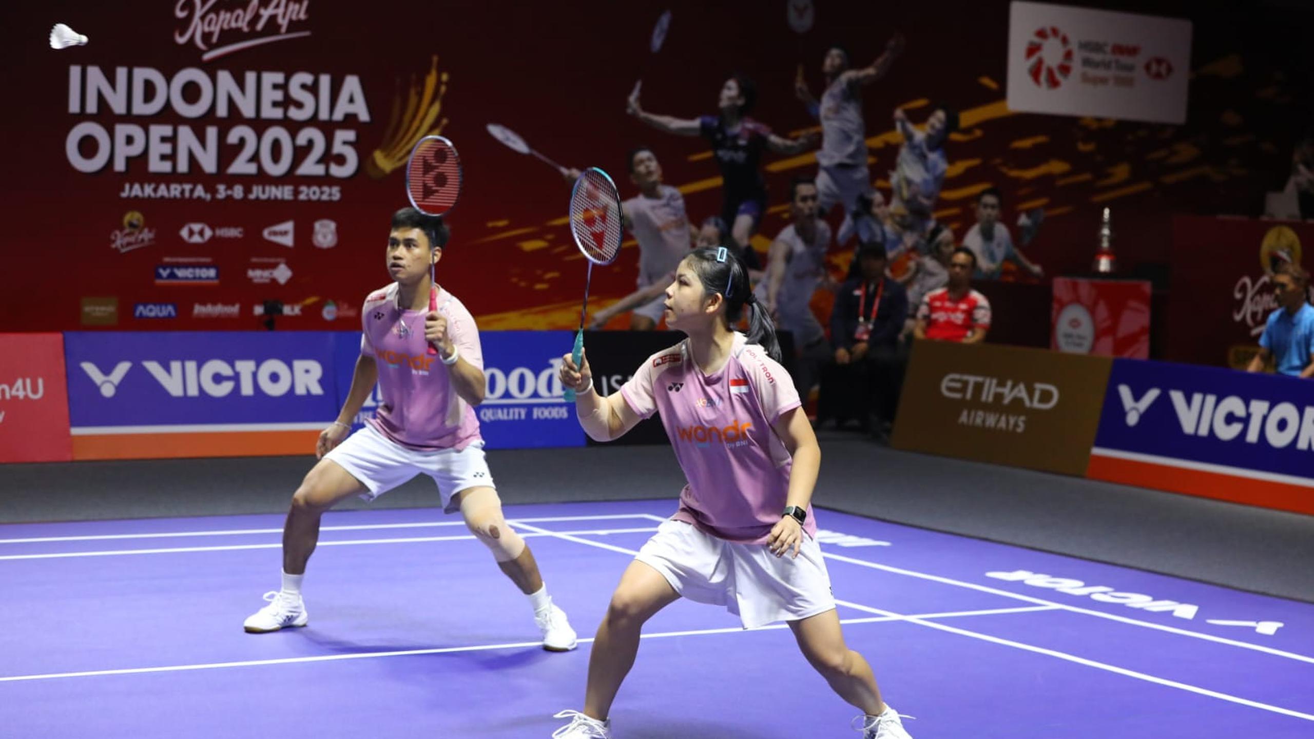 Hasil Indonesia Open 2025: Jafar/Felisha Singkirkan Ganda Campuran Malaysia