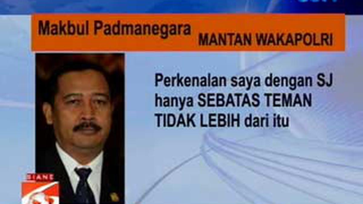 Makbul Padmanagara: Saya dan SJ Sebatas Teman