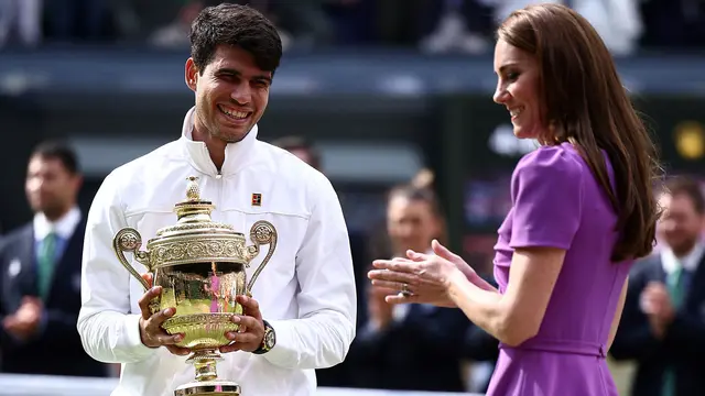 Kate Middleton Tampil Segar Semringah di Wimbledon 2024, Dihujani Tepuk ...