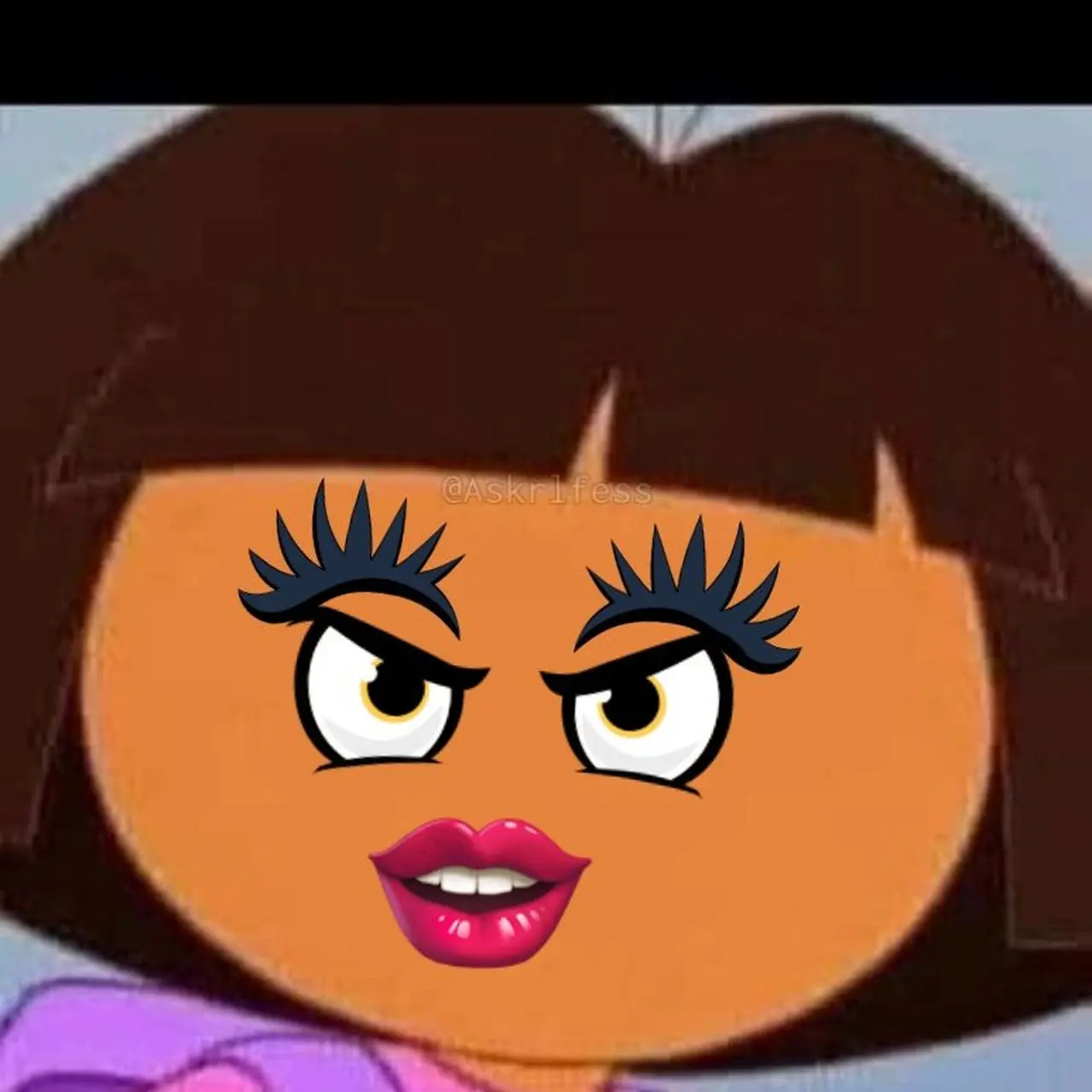 6 Editan Foto Wajah Dora the Explorer Ini Kocak, Tampil dengan Versi ...