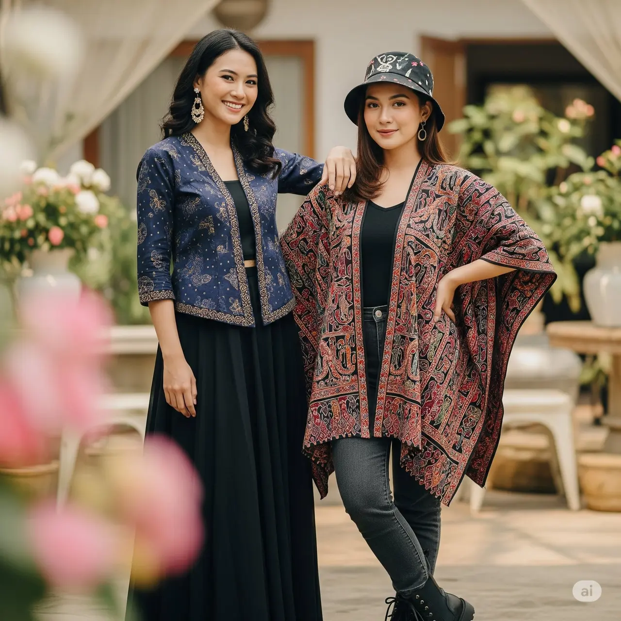 15 Outer Batik Wanita Layering Terbaik di 2025, Stylish, Unik, dan ...