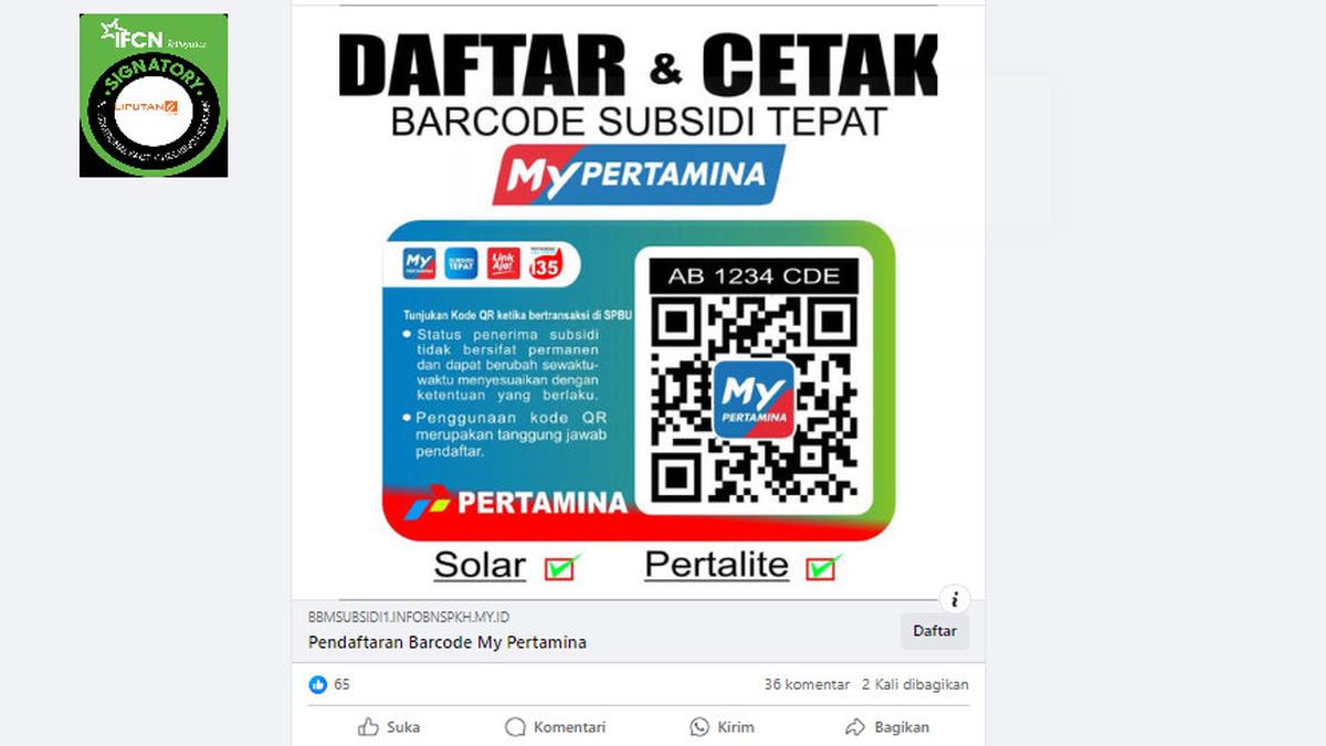 scan barcode pertamina