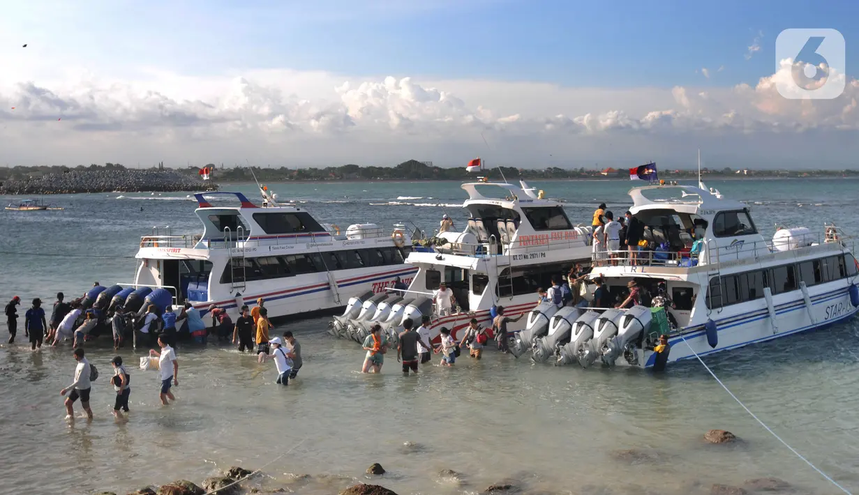 FOTO: Kawasan Nusa Penida Mulai Dikunjungi Wisatawan - Foto Liputan6.com