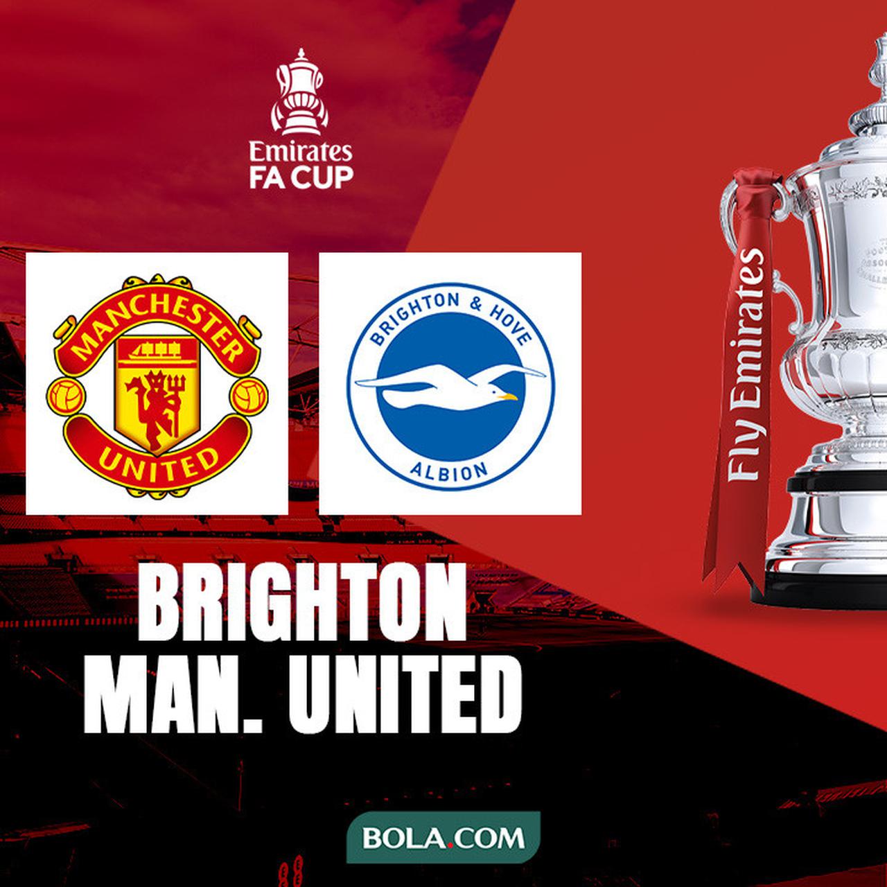 Man Utd vs Brighton Sebentar Lagi Tanding, Ini Link Live Streaming ...