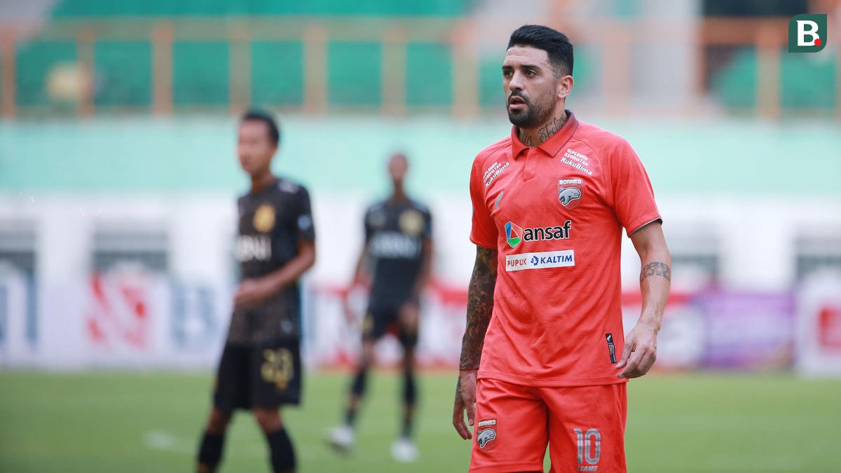 BRI Liga 1: Jonathan Bustos Pamit dari Borneo FC, Gabung PSS?
