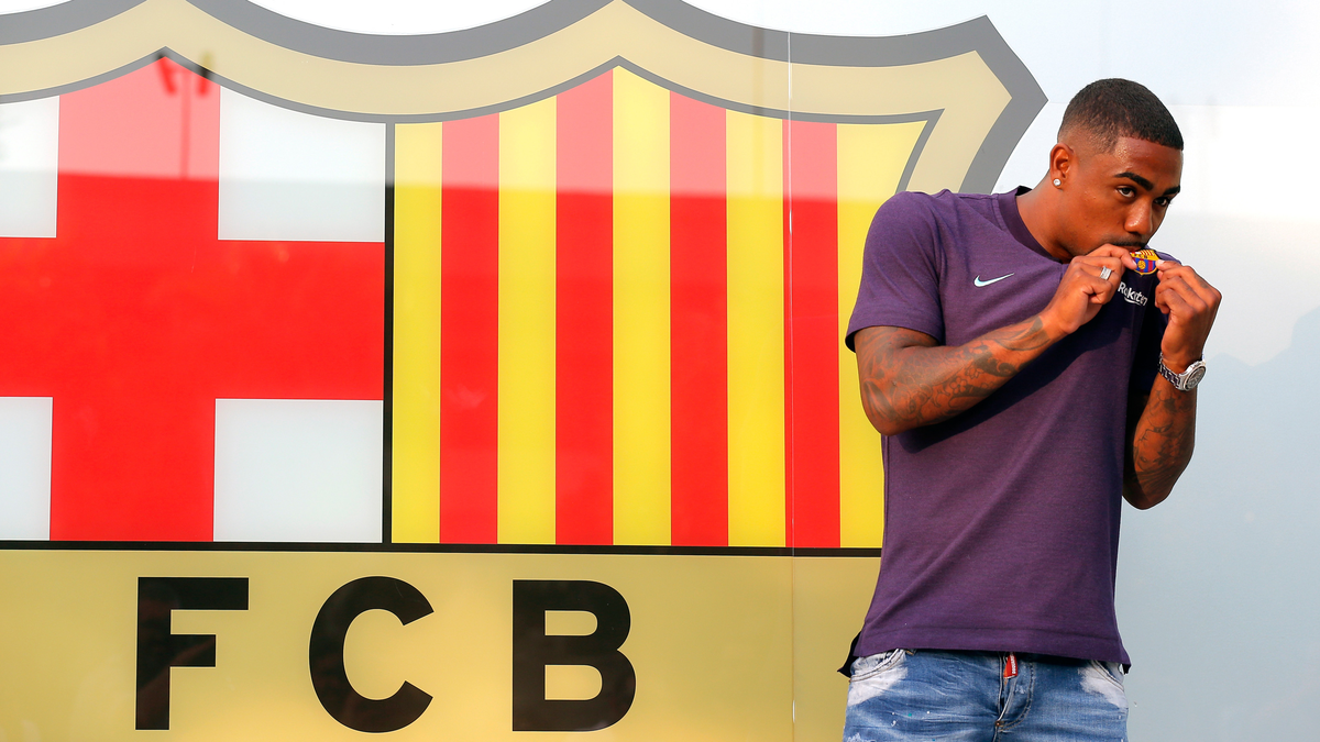 FOTO: Barcelona Bajak Transfer Malcom ke AS Roma - Foto Liputan6.com