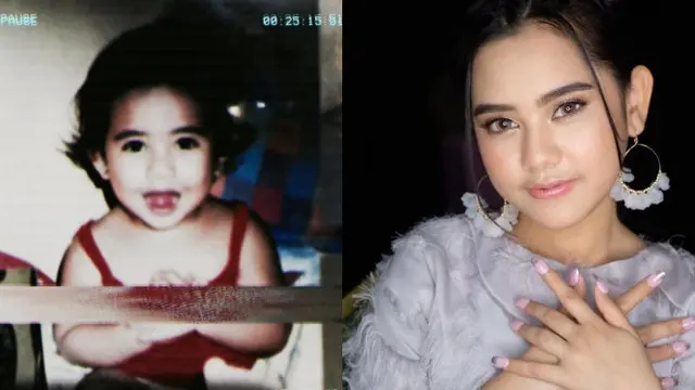 6 Potret Masa Kecil Ziva Magnolya, Imut dan Menggemaskan - Hot Liputan6.com
