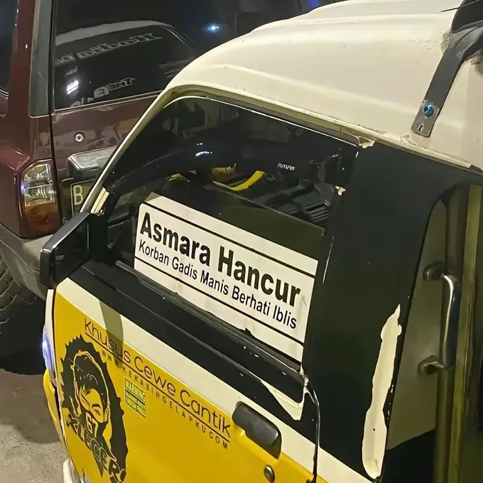 10 Potret Tulisan di Bak Truk Soal Curhatan Sakit Hati, Tersakiti Gara ...