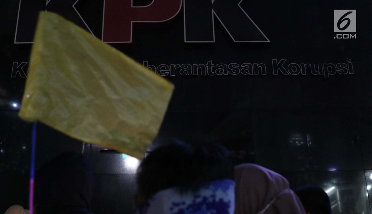 FOTO: Aliansi Masyarakat Sipil Anti Korupsi Nyatakan KPK Telah Mati ...