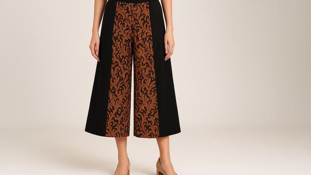 7 Model Kulot Batik Kekinian, Jadi Inspirasi Fashion Masa Kini