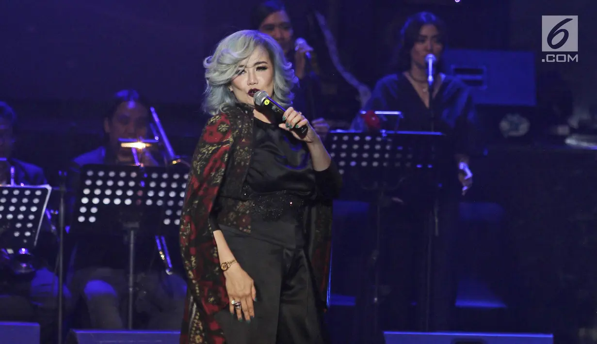 PHOTO: Penyanyi dan Musisi Muda Ramaikan Panggung Konser September Ceria - Foto Liputan6.com