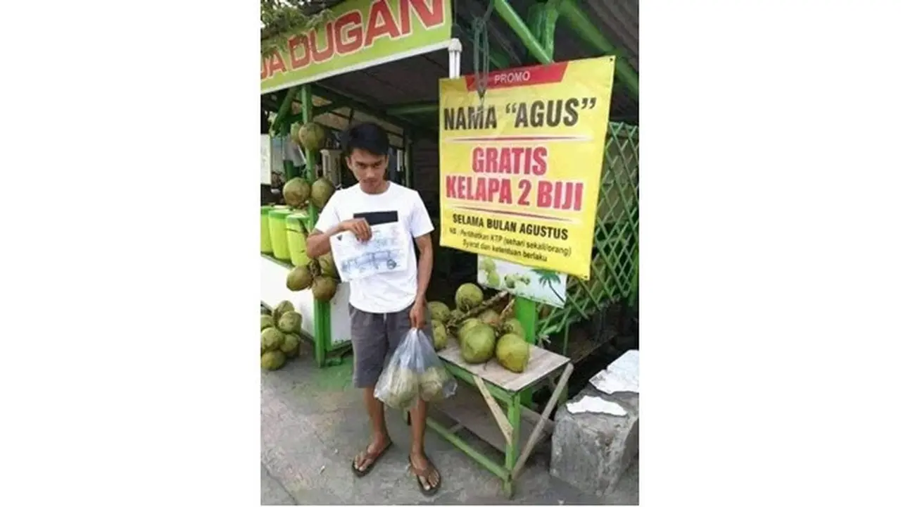 5 Bukti Nama Agus Banjir Rezeki di Bulan Agustus - Hot Liputan6.com
