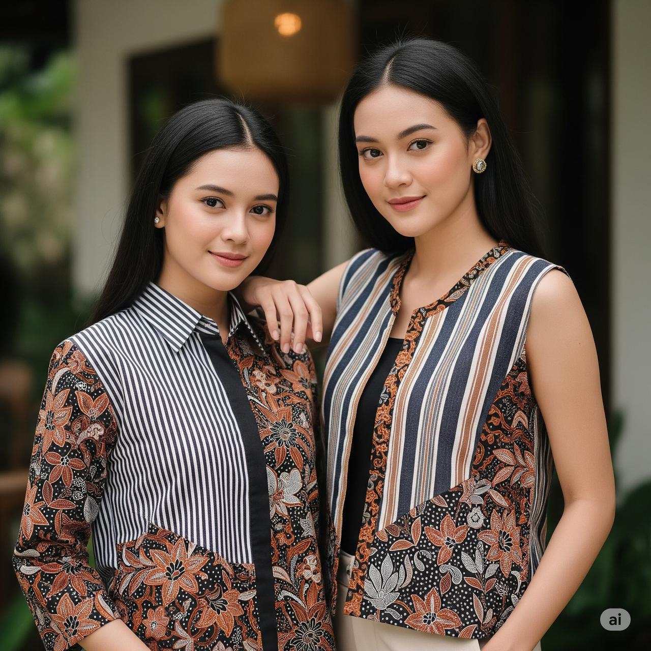 10 Model Batik Lurik Kombinasi Terbaru 2025, Stylish untuk Semua Situasi