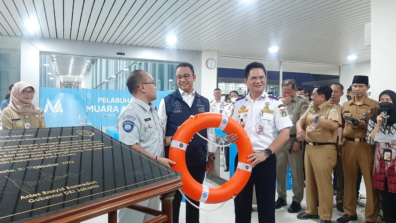 Anies Resmikan Terminal Penumpang Pelabuhan Muara Angke - News Liputan6.com